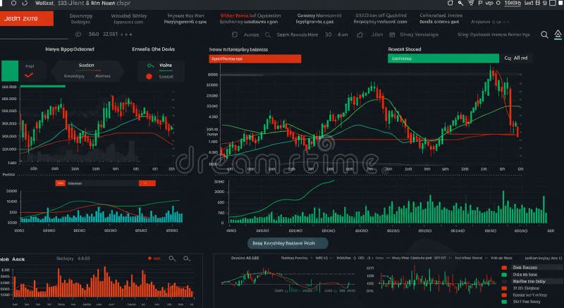 Financial Trading Indicators Stock Illustrations – 12,210 Financial ...