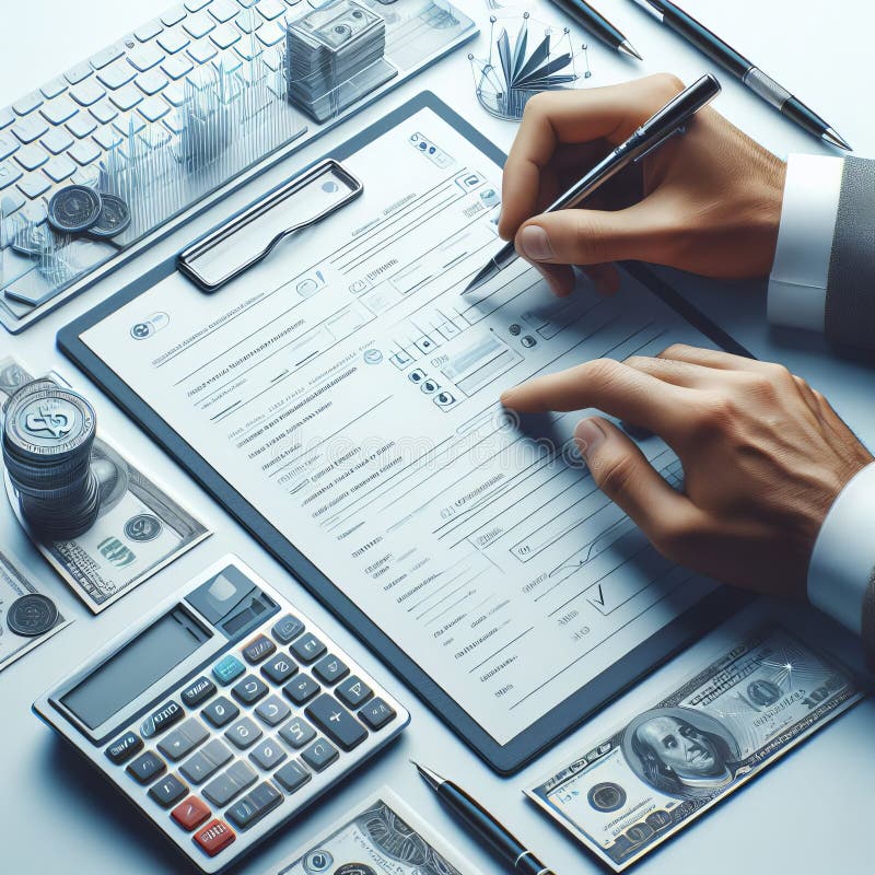 Financial Transaction Form a Secure Form for Users To Input Pam Stock ...