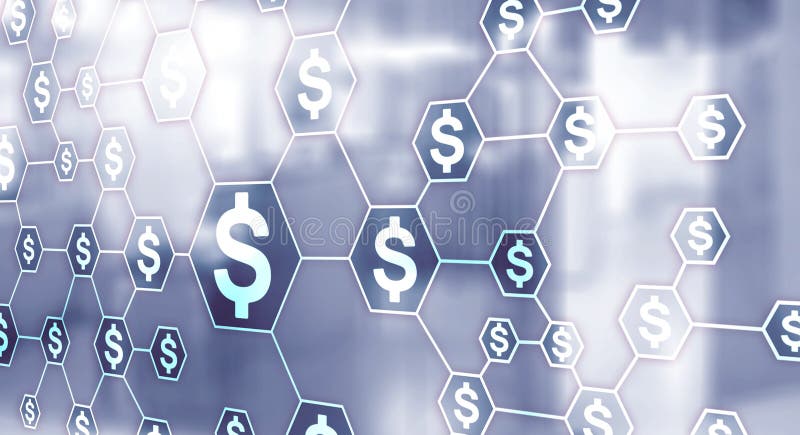 Blurred Office Space. Business Technology Process Abstract Diagram with ... Blurred Office Space. Business Technology Process Abstract Diagram with ...