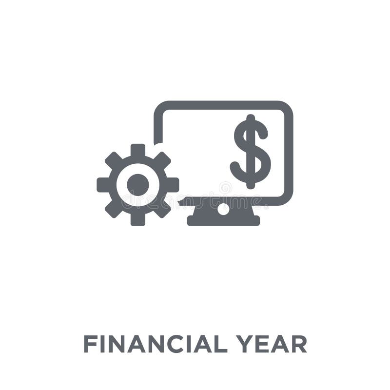Financial Year Icon from Financial Year Collection. Stock Vector ...