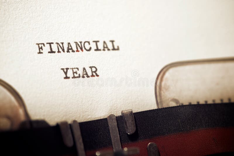 Financial year text stock photo. Image of write, quote - 213078424