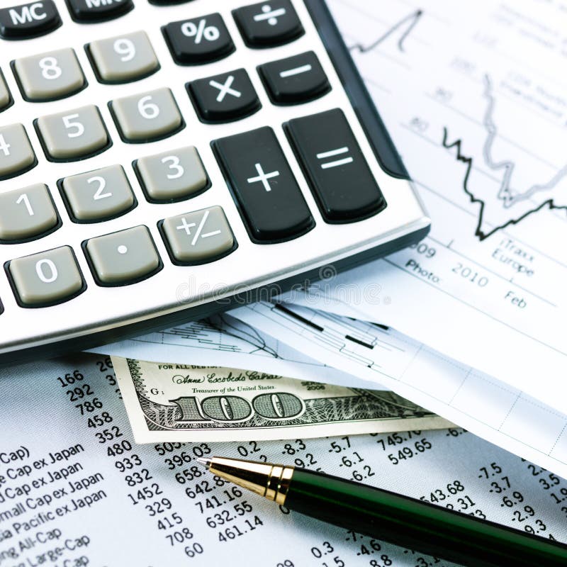 Financieel bedrijfsconcept stock foto. Image of verhoging - 17285674