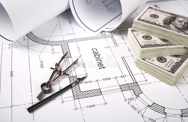 Financing of construction stock image. Image of industry - 84065035