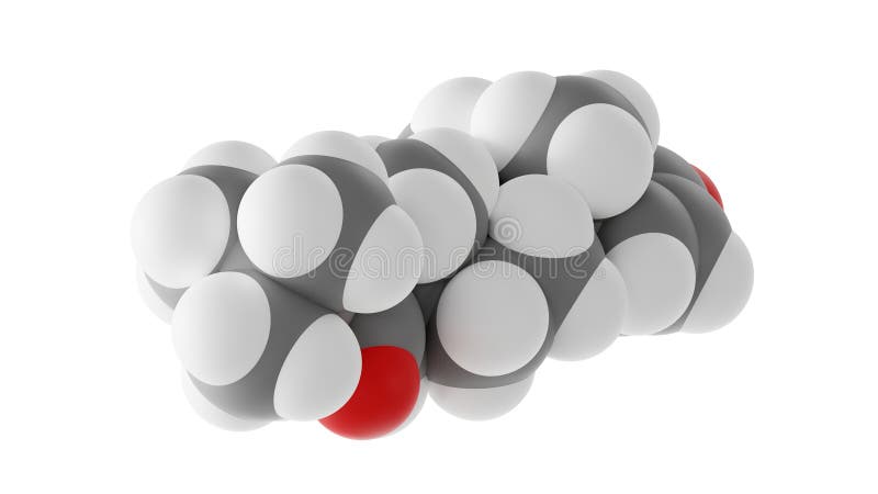 Finasteride Molecule, Antiandrogen, Molecular Structure, Isolated 3d ...