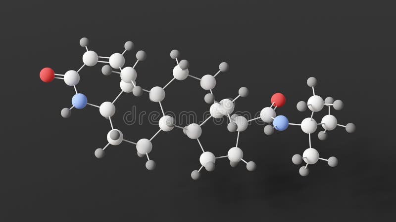 Finasteride Molecule, Molecular Structure, 5-alpha-reductase Inhibitors ...