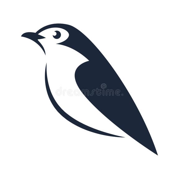 Finch icon logo design stock vector. Illustration of creative - 276385607