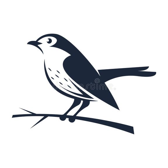 Finch icon logo design stock vector. Illustration of bird - 276385643