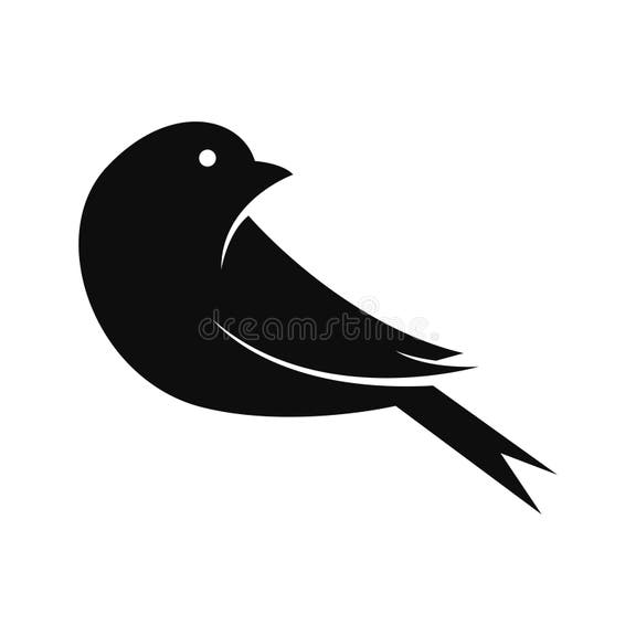 Finch icon logo design stock vector. Illustration of modern - 276385644