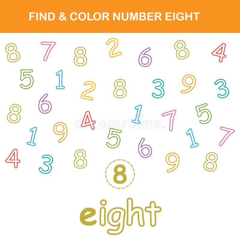 Find and Color All Letters G. Alphabet Games for Kids. Stock Vector ...