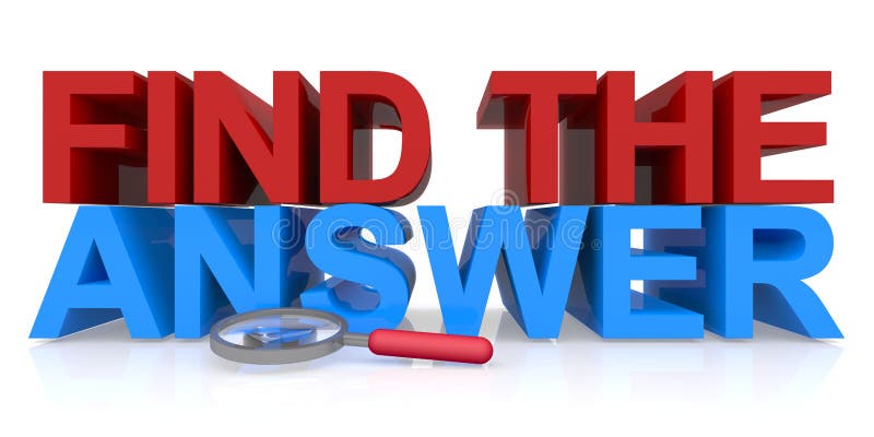 Find the Answer Traffic Sign Stock Image - Image of sign, risk: 211663109