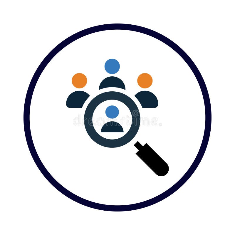 Find, Audience, Target, Find Target Audience Icon Stock Vector ...