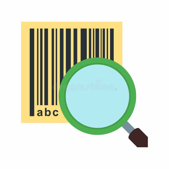 Find Code Icon Vector Image. Stock Vector - Illustration of package ...