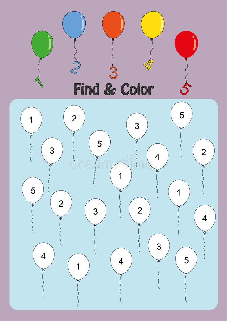 Color Numbers Stock Illustrations – 65,287 Color Numbers Stock ...