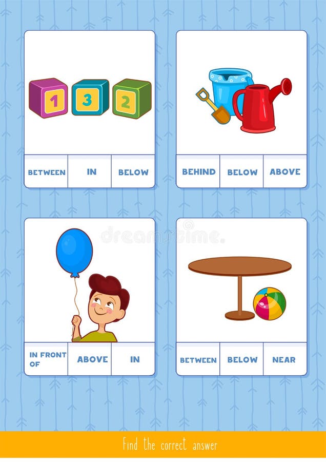 Find the correct answer stock vector. Illustration of kids - 148615038