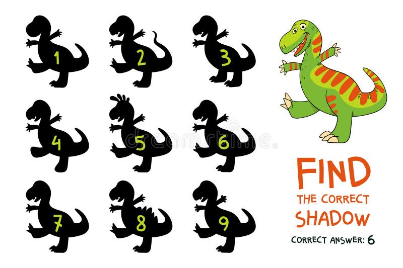 Find the Correct Shadow. Velociraptor. Choose Correct Answer. Matching ... Find the Correct Shadow. Velociraptor. Choose Correct Answer. Matching ...