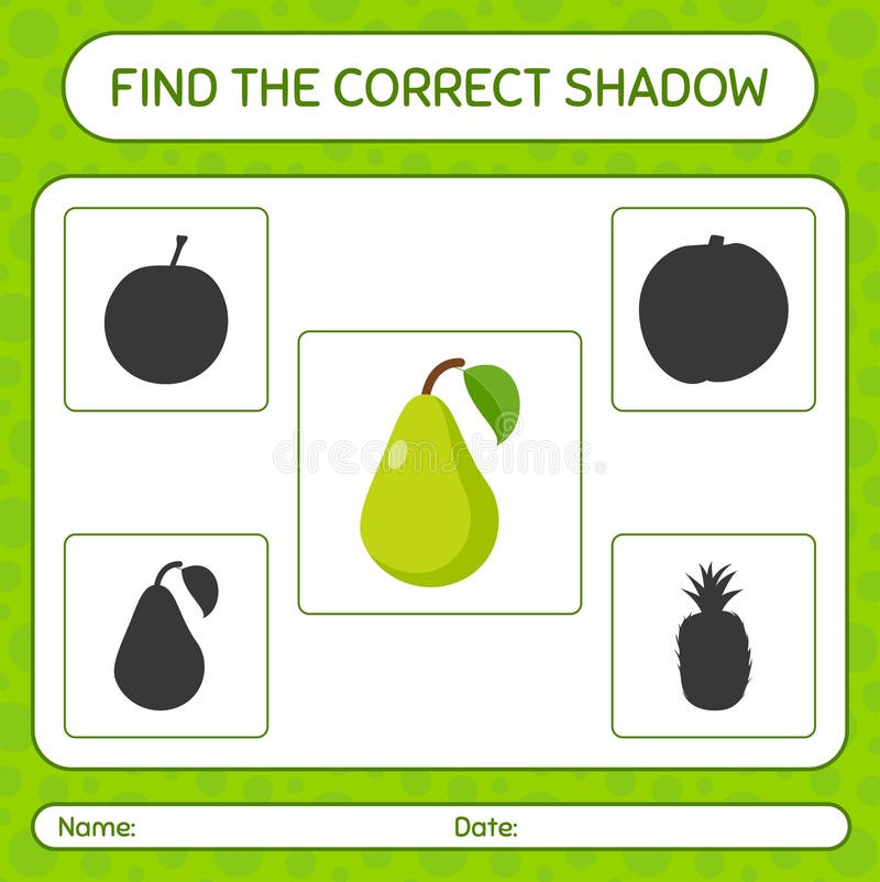 Pear Worksheet Stock Illustrations – 1,245 Pear Worksheet Stock ...