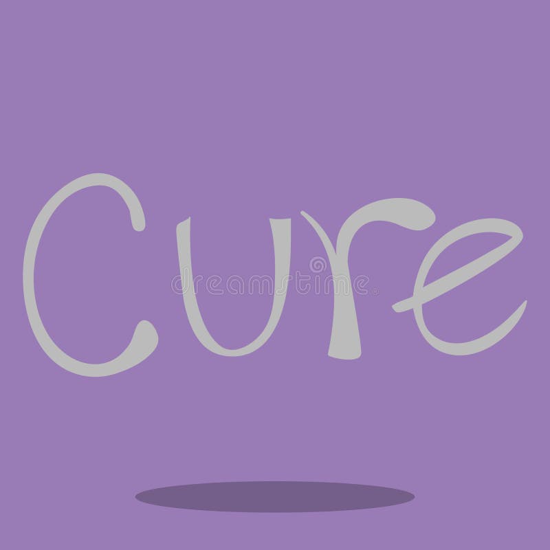 Find a cure cure 08 stock vector. Illustration of vector - 198986337