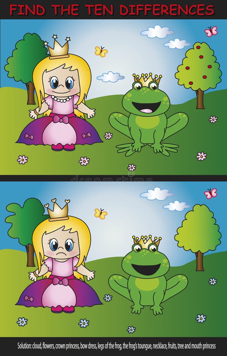 Kids Find Difference Stock Illustrations – 5,511 Kids Find Difference ...