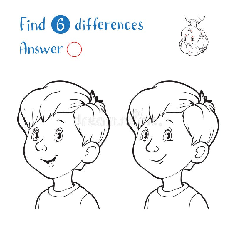 Find Differences Between Two Pictures Black And White