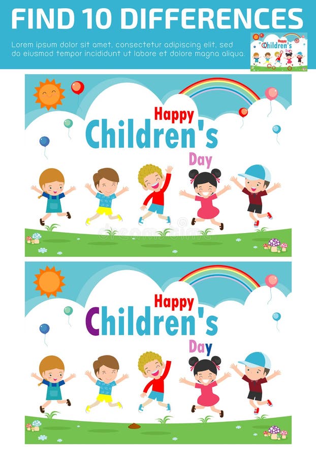 Find Differences, Game for Kids ,find Differences, Brain Games ...