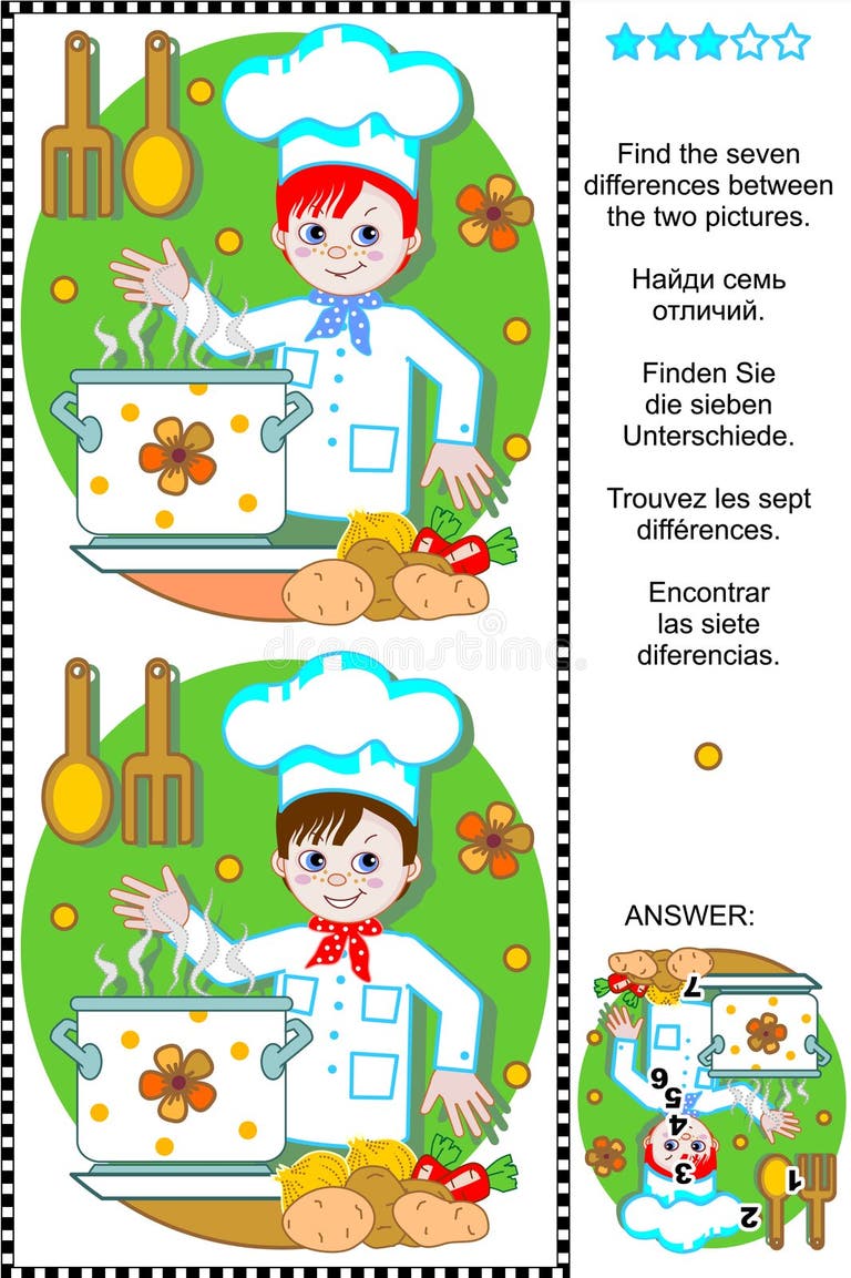 Find Difference Food Stock Illustrations – 386 Find Difference Food ...