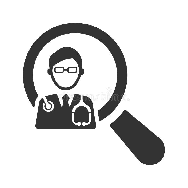 Find Doctor Icon Stock Illustrations – 1,307 Find Doctor Icon Stock ...