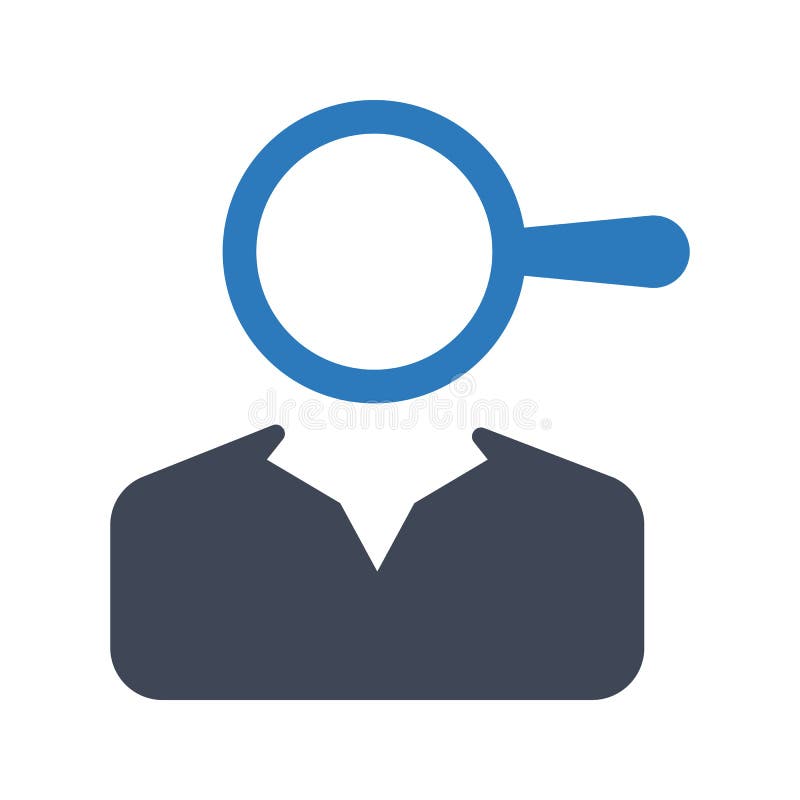 Find employee icon. stock vector. Illustration of employee - 183202426