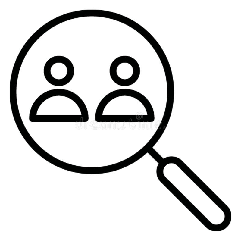 Find Friend Isolated Vector Icon Which Can Easily Modify Stock Vector ...