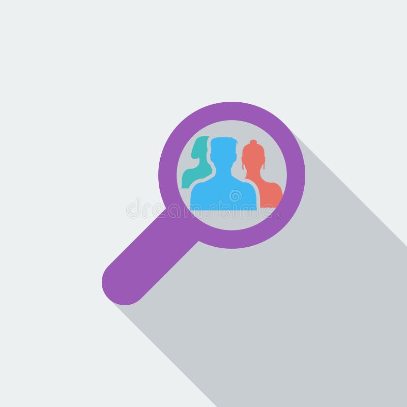 Find Friends Logo, Simple Gray Style Stock Vector - Illustration of ...