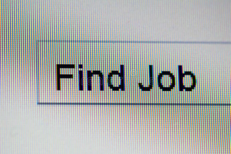 Find job stock photo. Image of computer, search, unemployment - 16789220