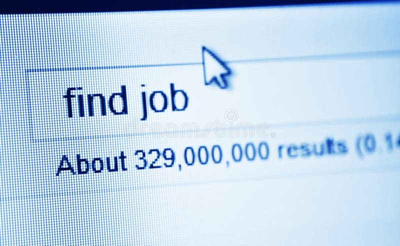 Find job stock image. Image of page, computer, screen - 20191505