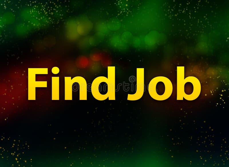 Resume Abstract Colorful Background Bokeh Design Illustration Stock ...