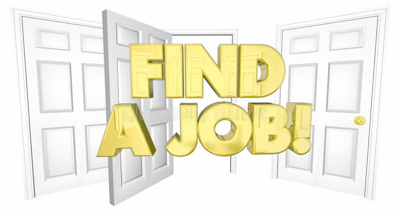 How To Open Doors Words Opportunity Entry Access New Paths Stock ...