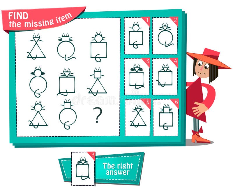 Iq test stock illustration. Illustration of answer, idea - 17877760