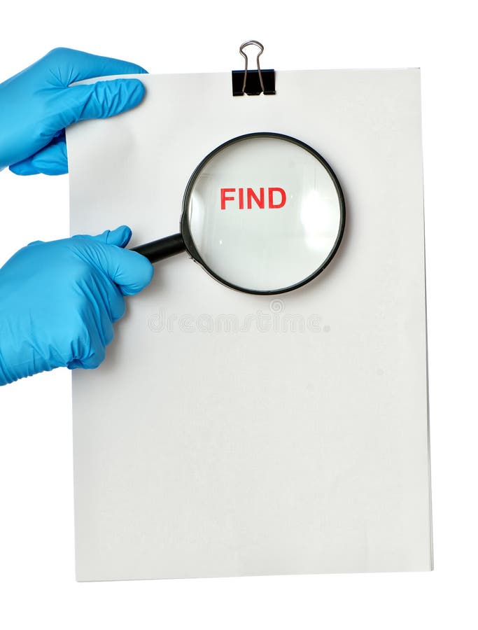 Find new idea stock photo. Image of magnifying, ideas - 16303956