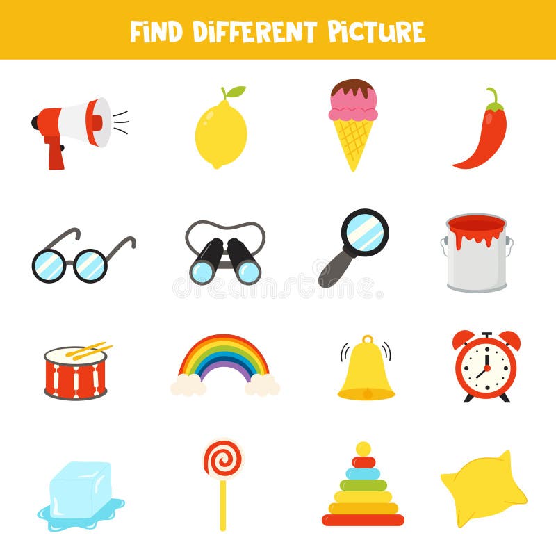 Find Five Different Stock Illustrations – 225 Find Five Different Stock ...