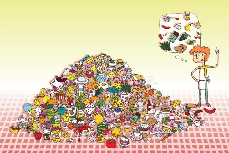 Find Objects Visual Game Solution In Hidden Layer Stock Vector Illustration Of Riddle Pile