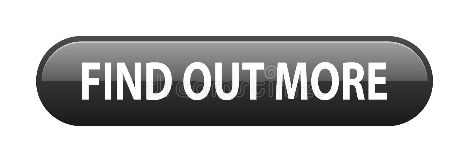 Find out more button stock vector. Illustration of apply - 200336662