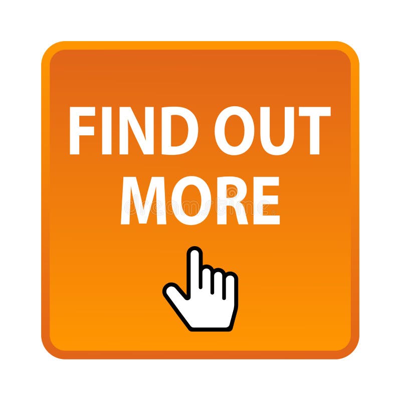 Find out more button stock vector. Illustration of education - 200336615