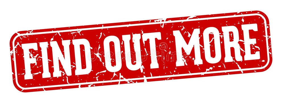 Find Out More Rectangular Sign. Find Out More Stamp Stock Vector ...