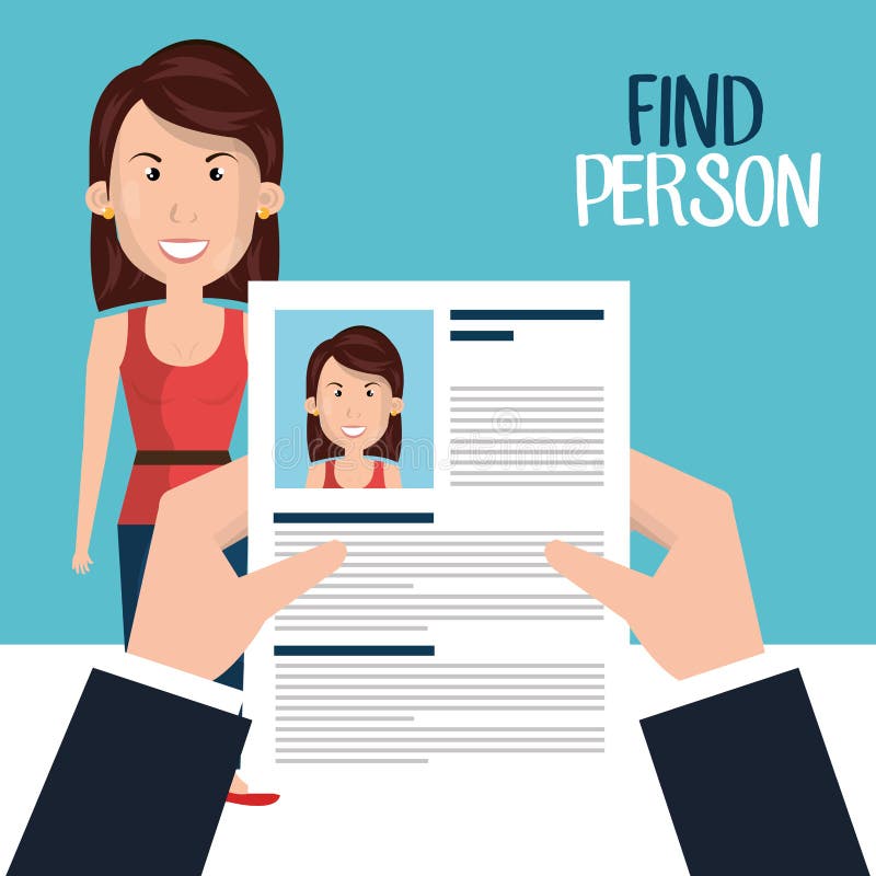 Find person design stock illustration. Illustration of choice - 71861839