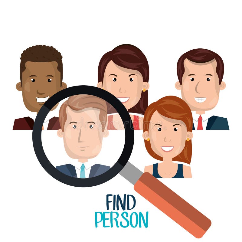Find person design stock illustration. Illustration of design - 71862043