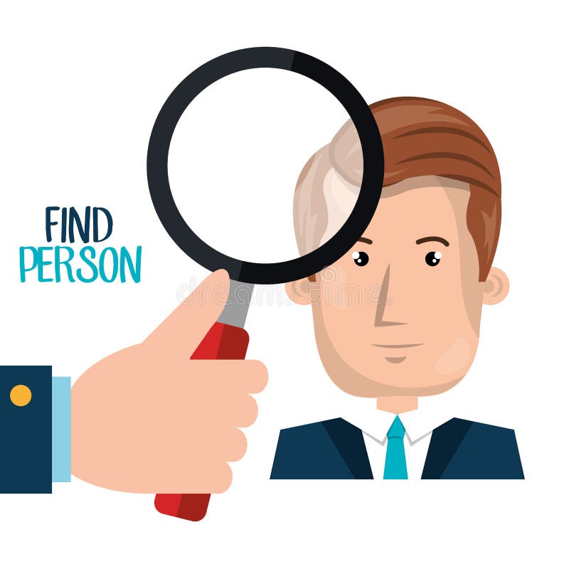Find person design stock illustration. Illustration of choose - 71867395