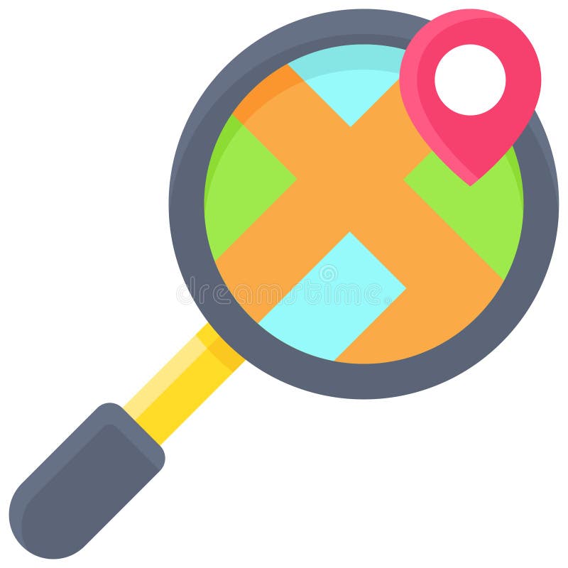 Find Place Icon, Location Map and Navigation Vector Stock Vector ...