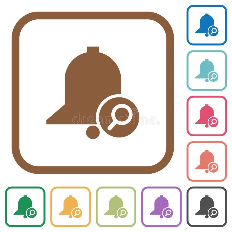 Find reminder simple icons stock vector. Illustration of frames - 194919225