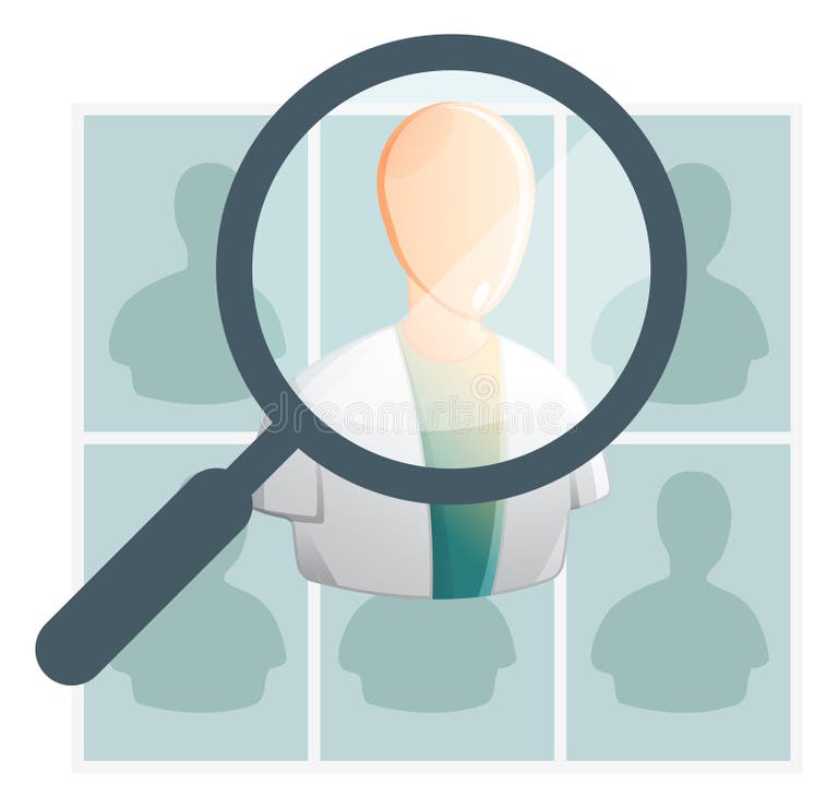 Find the Right Candidate - Illustration Stock Illustration ...