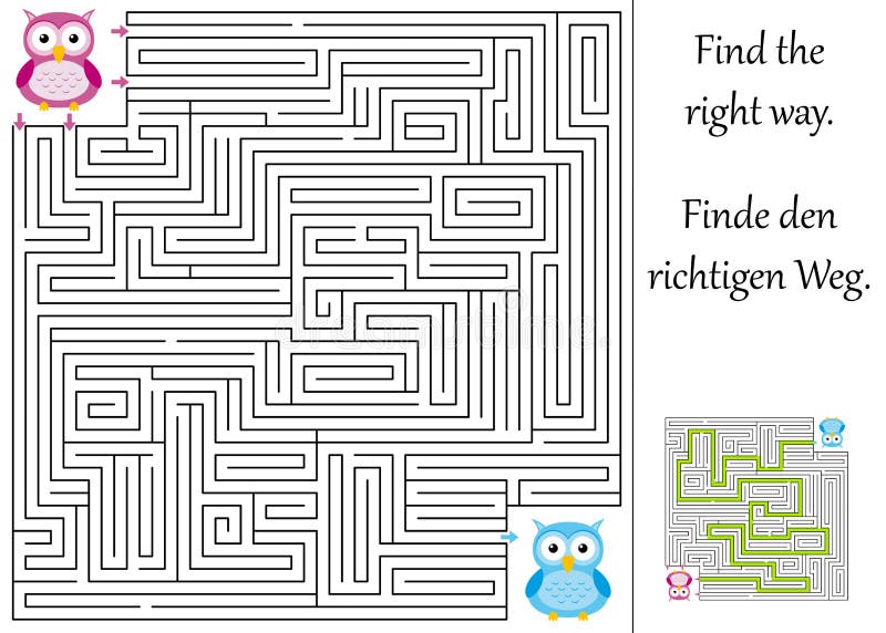 Find the right way stock vector. Illustration of gift - 55254755