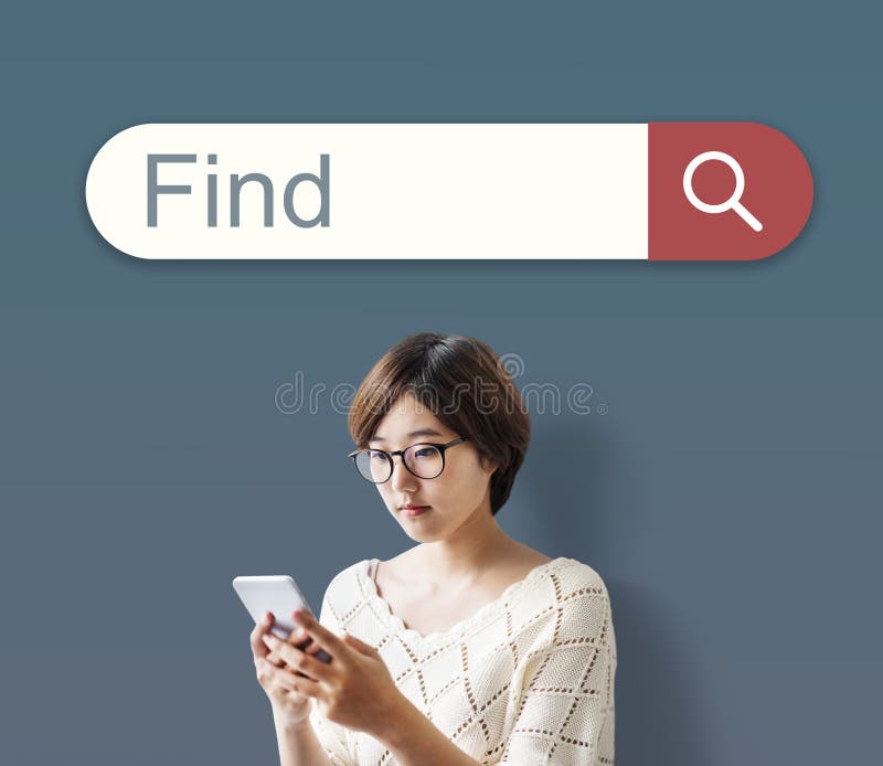 Find Search Engine Browser Looking Concept Stock Image - Image of ...