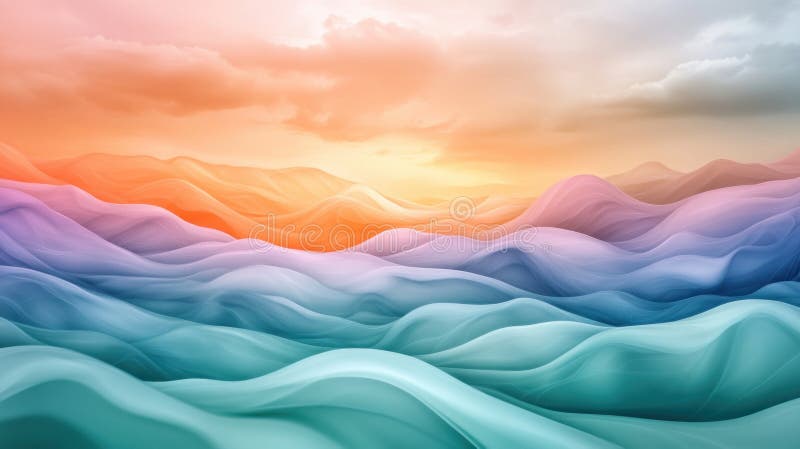 Find Serenity through Abstract Art Explore Calming Visuals with ...