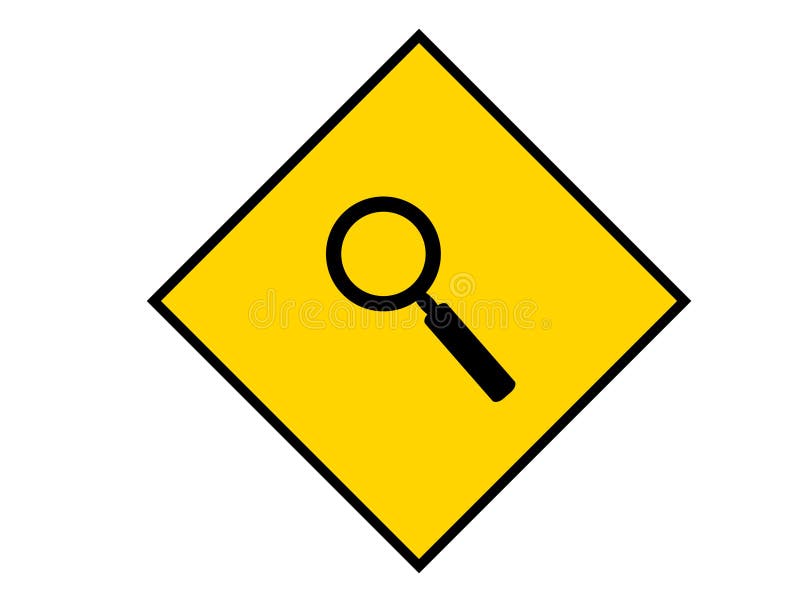 Find Sign stock vector. Illustration of vector, search - 10065018